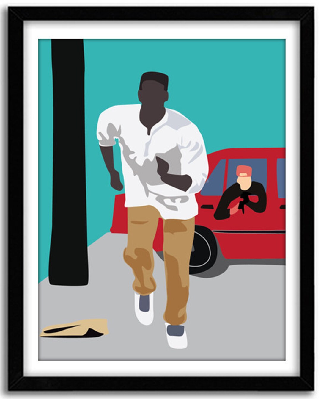 Run Ricky - Boyz N the Hood - 90's Movie Poster, Hip Hop Poster, Wall ...