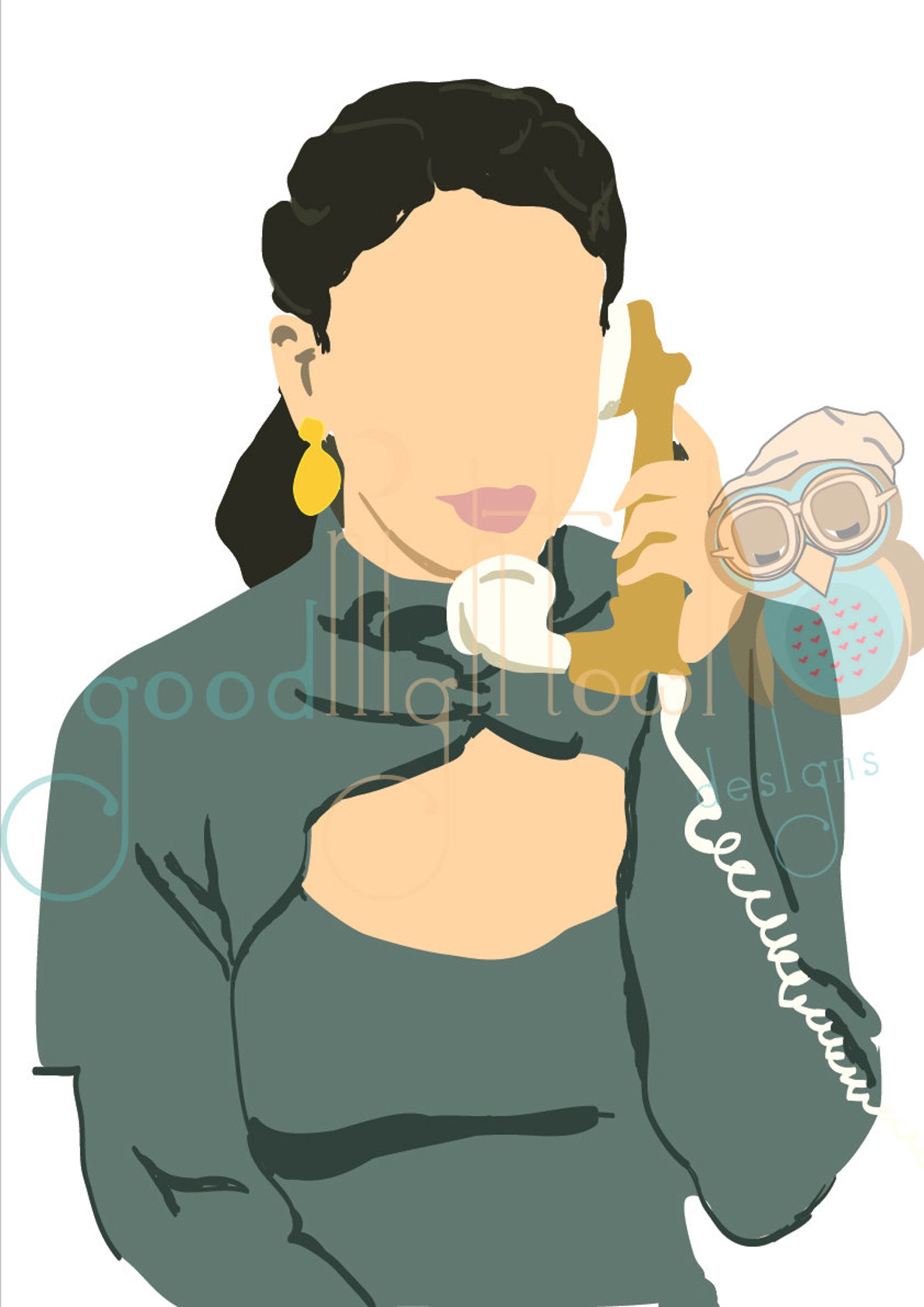 Whitley Gilbert Poster, A Different World TV Poster, Classic TV Poster ...