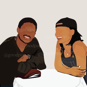 Love Jones Art Print Poster- 90's TV Classic TV Show Print , Christmas ...