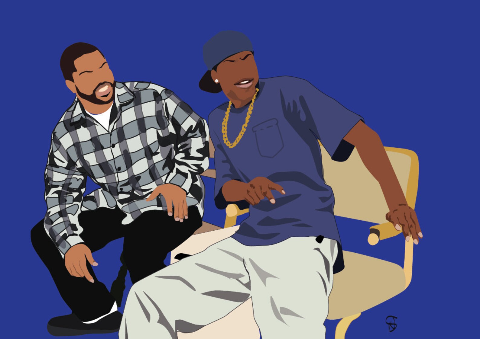 Friday Movie Classic Movie Poster - 90's Art, Hip Hop Artwork Poster ...