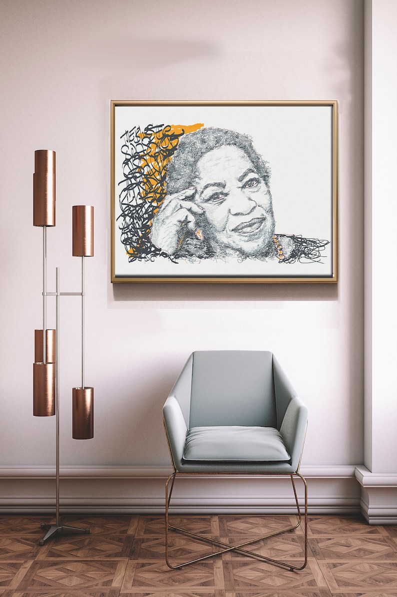 Toni Morrison Our Beloved Story Black Art Print Poster | Etsy