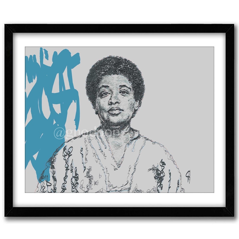 The Master's Tool - Audre Lorde Print Poster, Black Queer LGBTQ ...