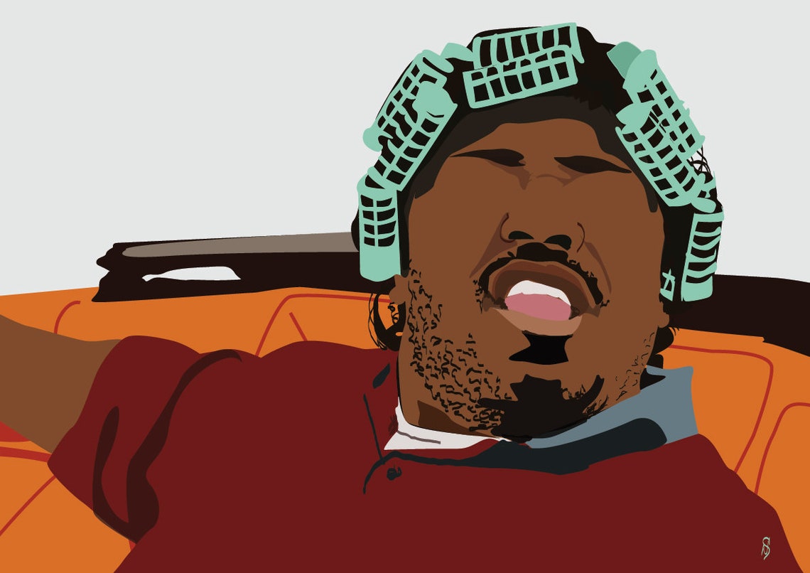 Big Worm - Friday Movie Classic Movie Poster - 90's Art, Hip Hop Poster ...