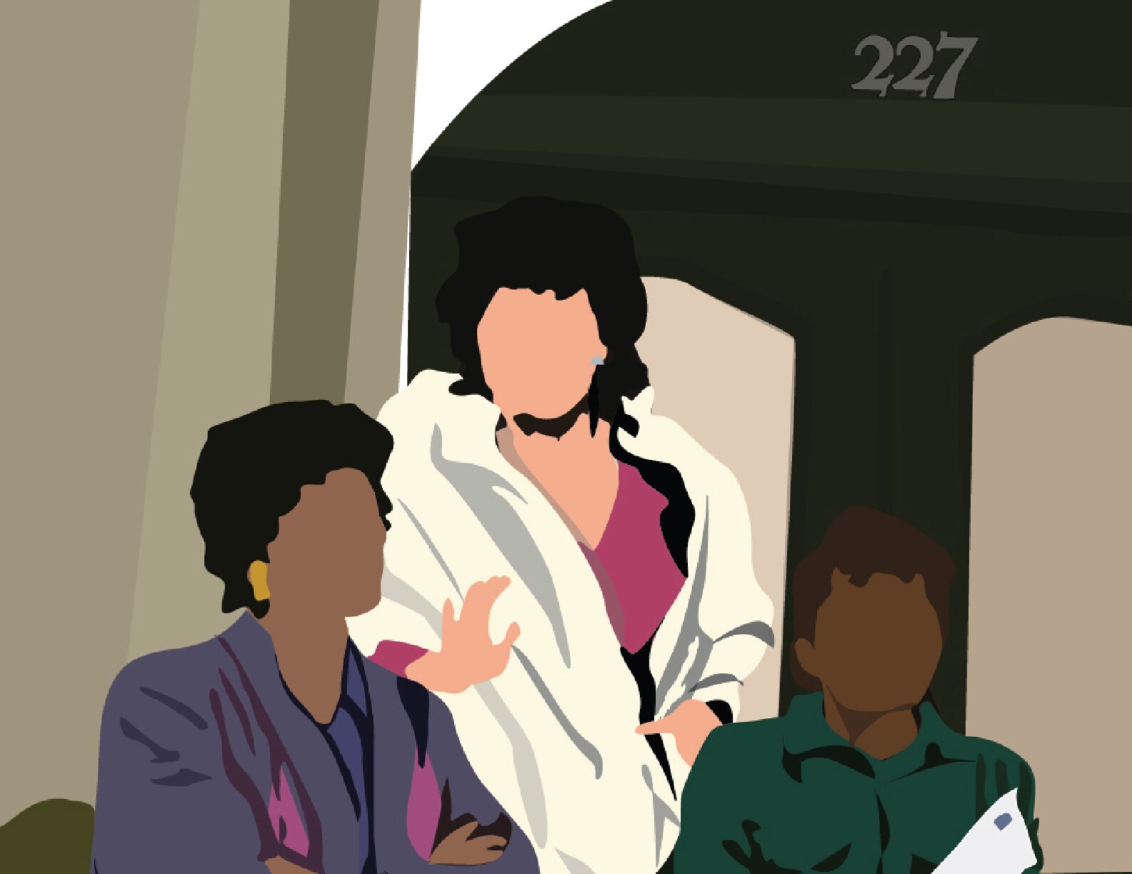 227 - TV Show - 80's TV Classic TV Show Print, Gift for Best Friend ...