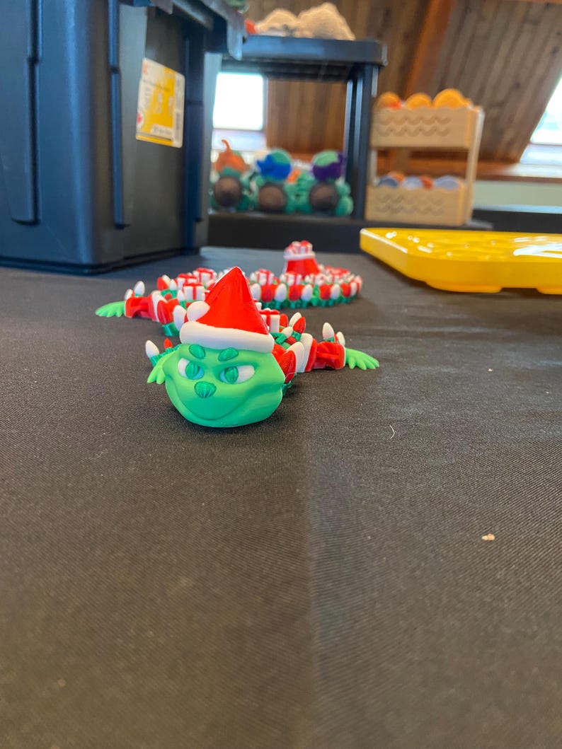 Grinch 3d Print Dragon - Etsy