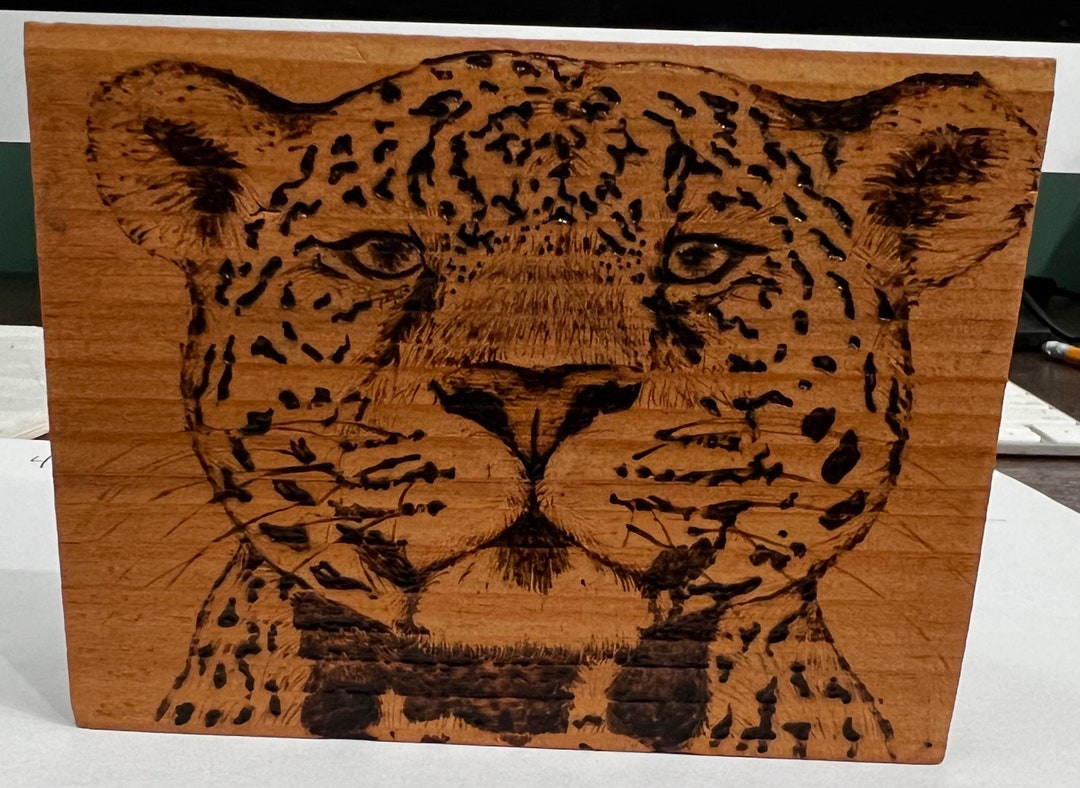 Pyrography Art on Wood Blocks - Etsy