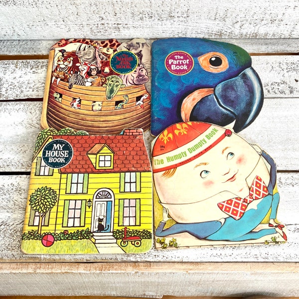 Golden Shape Books - Etsy
