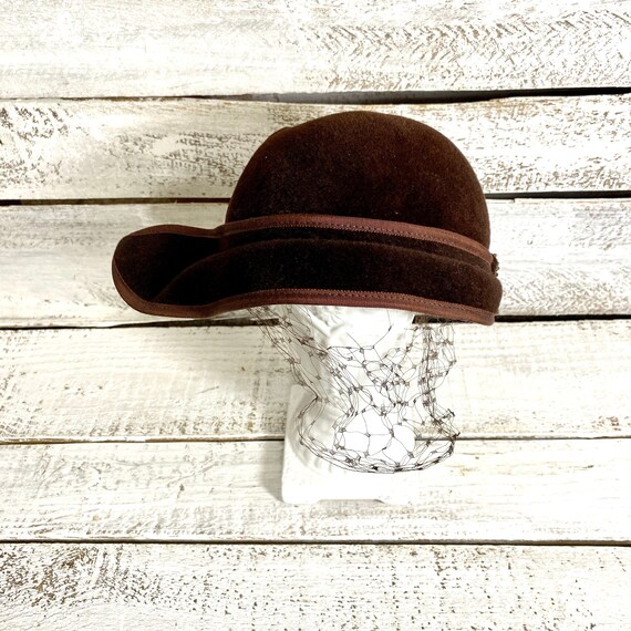 ladies 1950s brown vintage - Gem