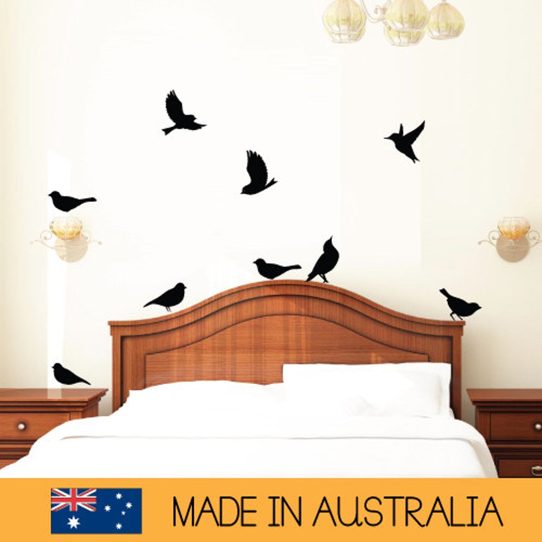 Flock of Birds Decal Home Decor | Removable Wall Decal Sticker ...
