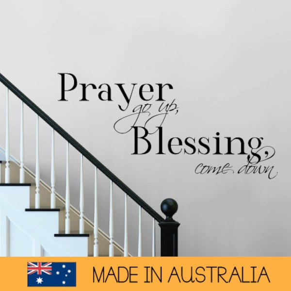 Blessing Wall Decal - Etsy