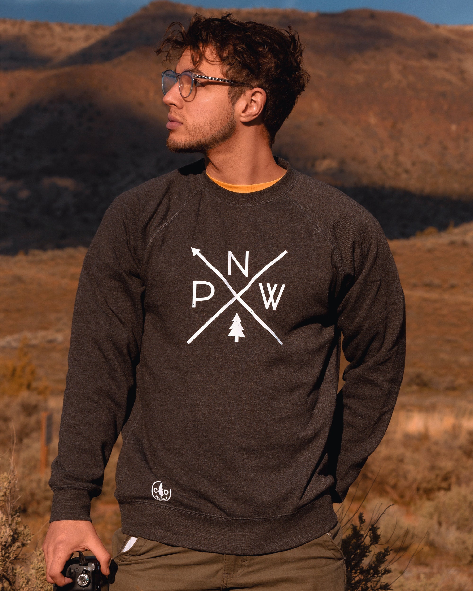 The Original PNW Pride Midweight Raglan Style Crewneck Sweater - Etsy