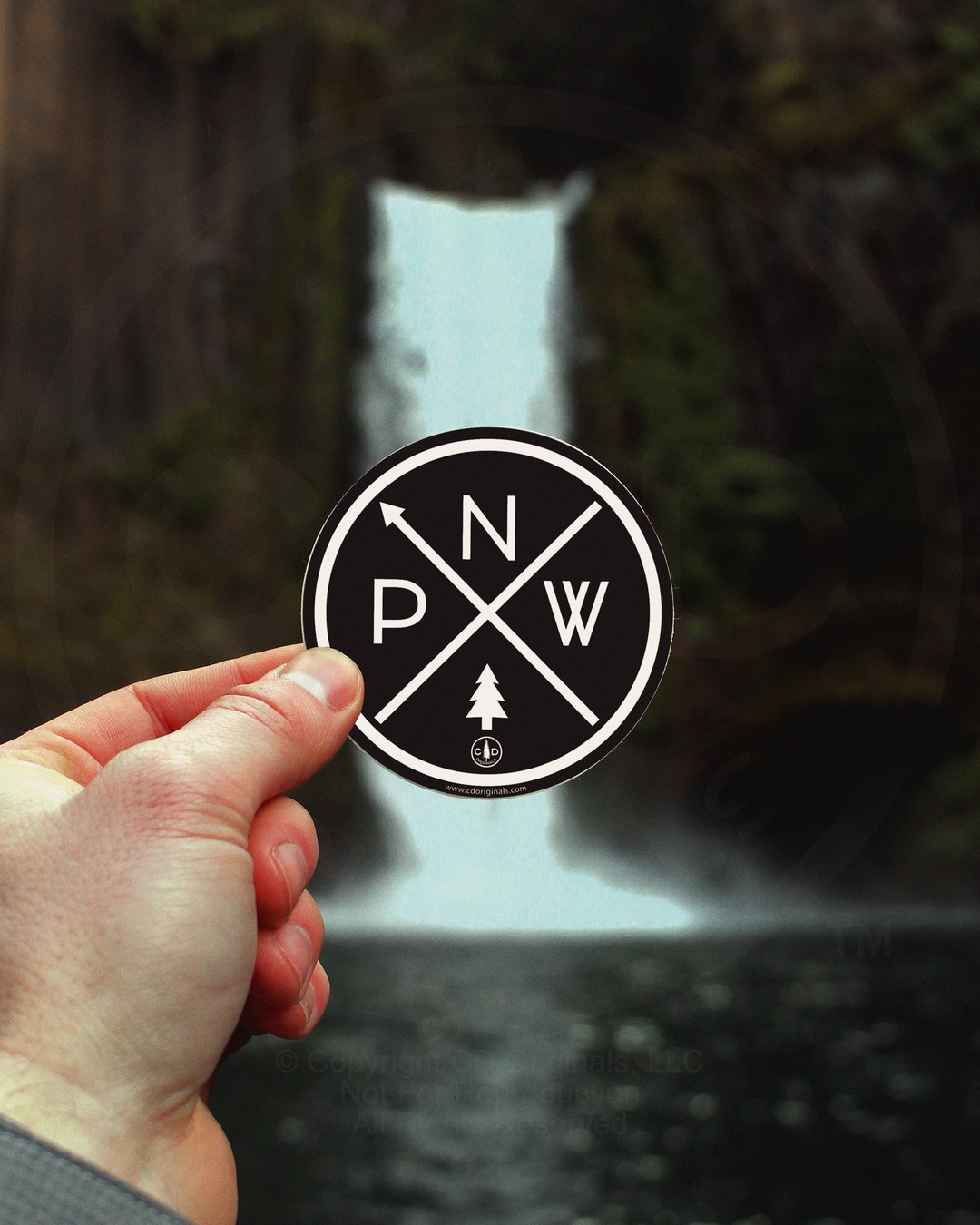 Pacific Northwest Pride Compass Sticker - the Original Iconic PNW ...