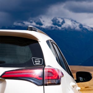 PNW Boundary Line Vinyl Decal: Pacific Northwest National Forest Sign ...