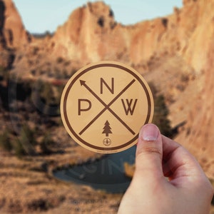 Pacific Northwest Pride Compass Sticker - the Original Iconic PNW ...