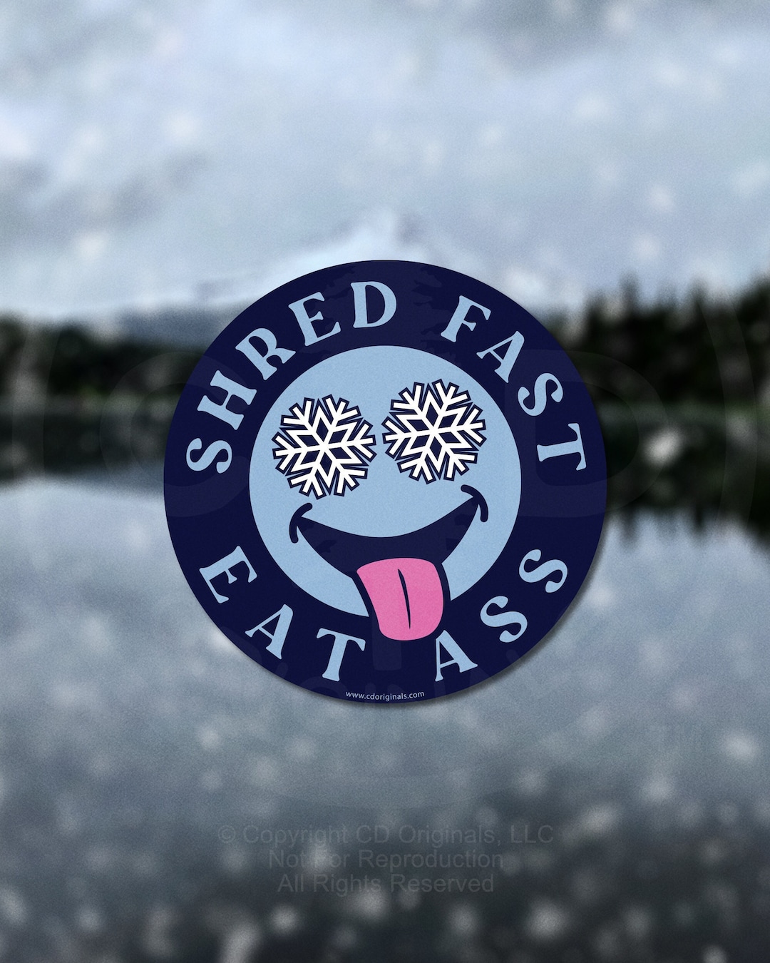 Shred Fast, Eat Ass Sticker - the Perfect Addition for Your Hydroflask ...