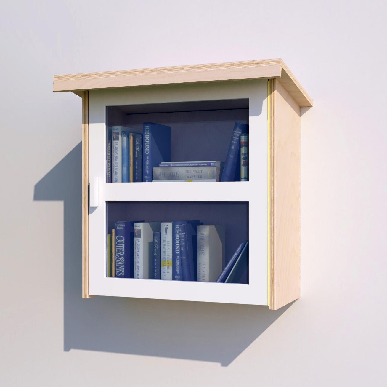 Little Free Library DIY Plan (1 Door) - Etsy