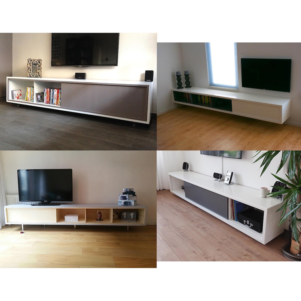 DIY Plan Floating Cabinet / Hanging TV Unit / Sideboard - Etsy