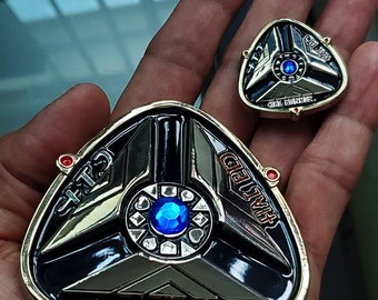 Standard Time Traveler Cosplay Metal Badge 2.0 Prop Replica Ranger ...