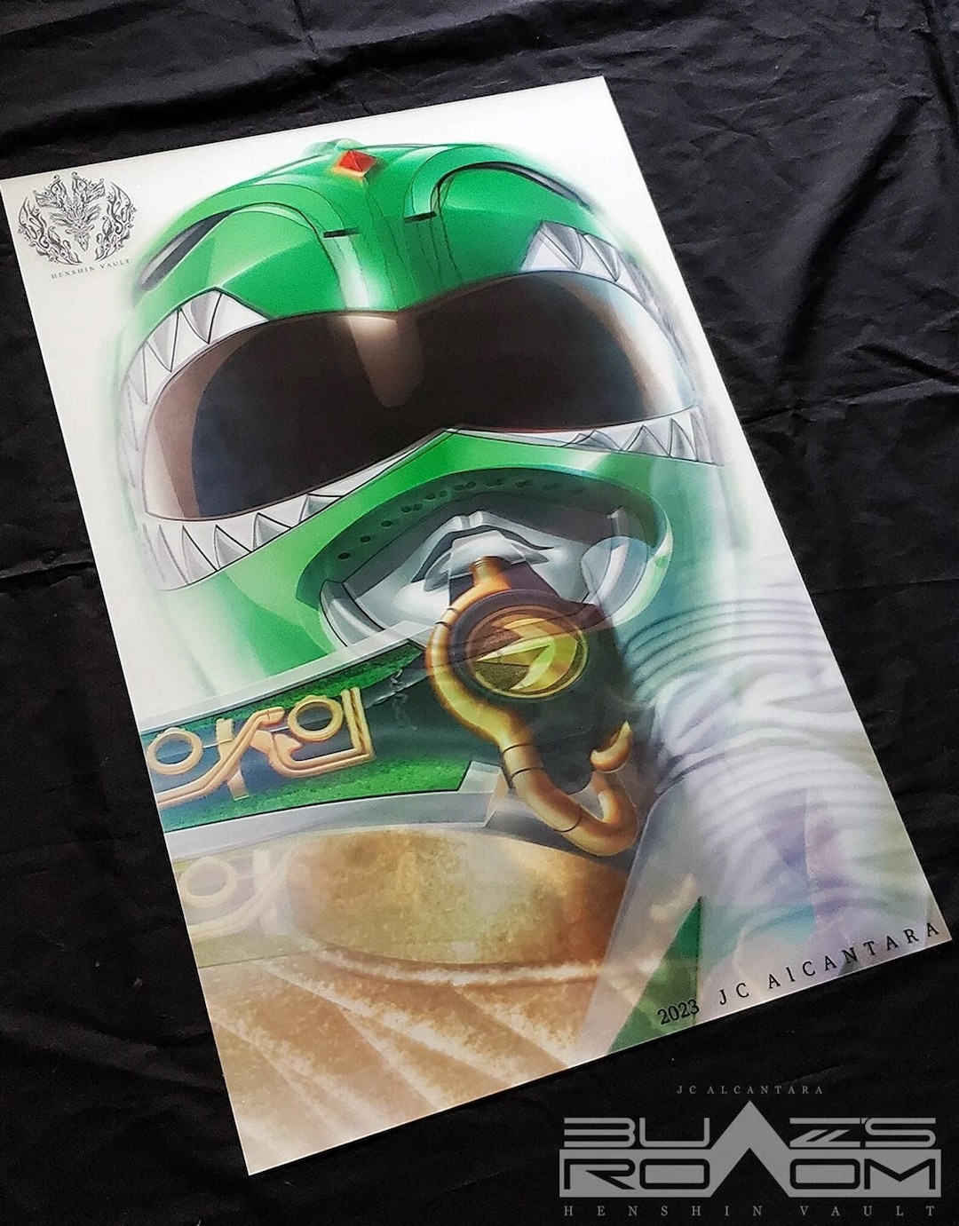 Mighty Power Rangers Green Ranger Lenticular Poster 15.7 X 23.6 ...