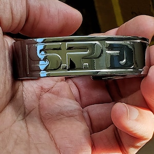 SPD Solid Metal Ranger Cuff Prop Replica Cosplay Dekaranger . Many ...