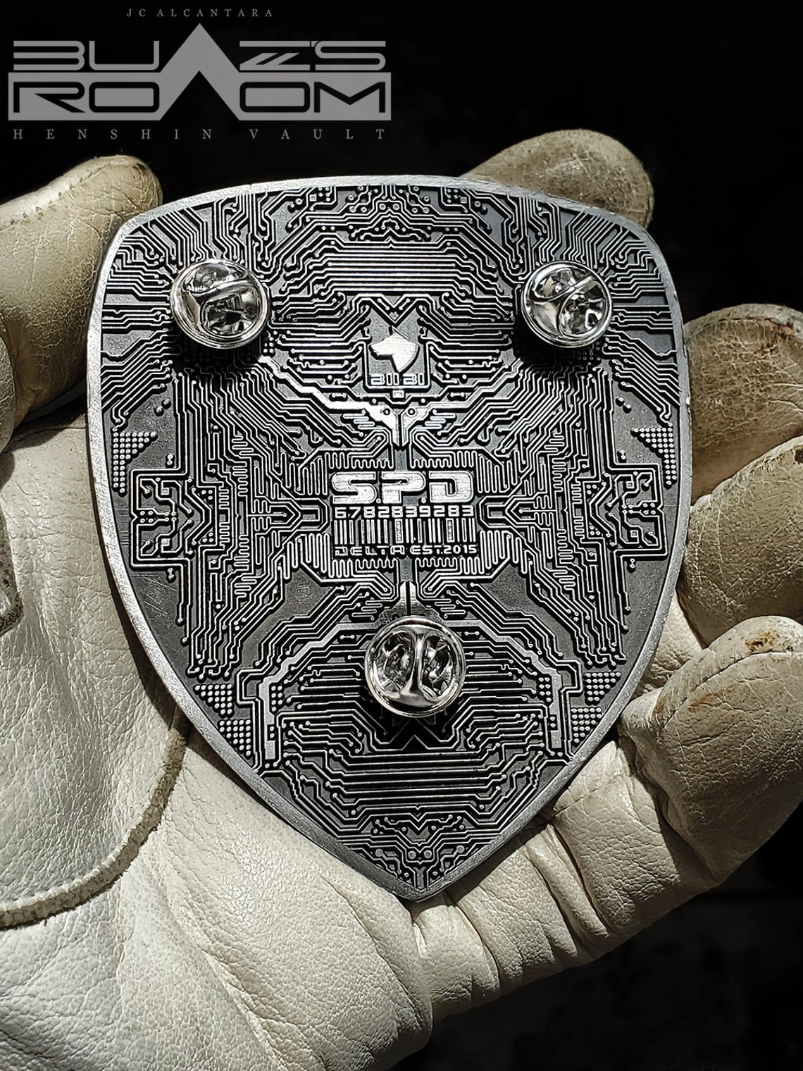 Standard SPACE PATROL DEKA Academy Solid Metal Badge Version - Etsy