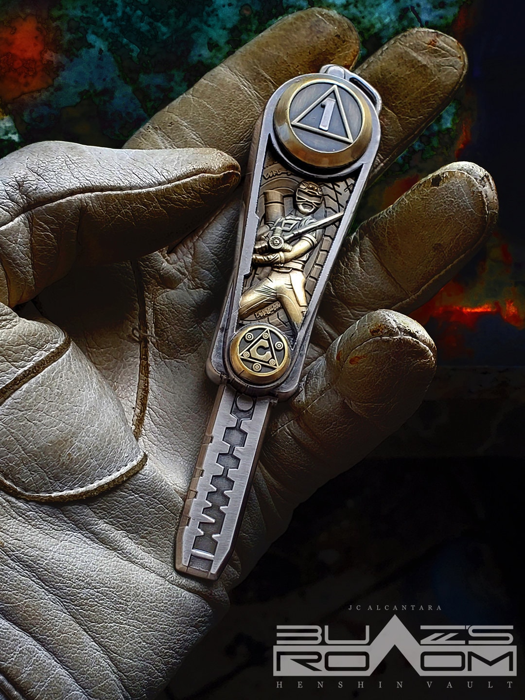 RED Carranger Turbo Power Rangers Key Prop Replica No Morpher - Etsy