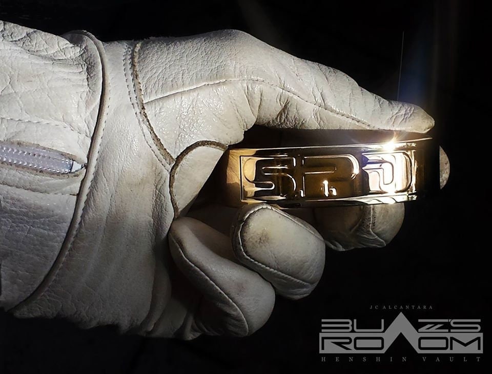 SPD Solid Metal Ranger Cuff Prop Replica Cosplay Dekaranger . - Etsy
