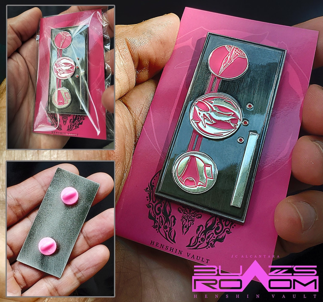 Zyu Pink Pin Mecha-formation Dashboard Prop Replica Highly Detailed ...