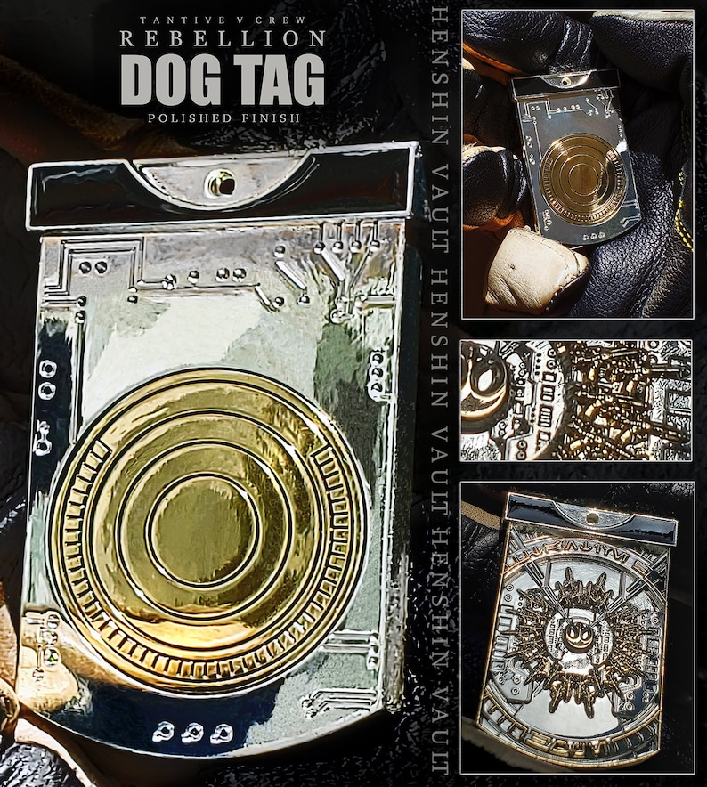 Andor Rogue One Dogtag Gift Data Card Death Star Metal Replica Star ...