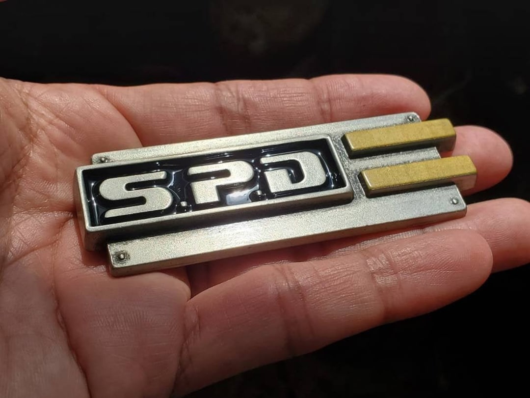 Solid Metal SPD Shadow Ranger Rank Badge Cosplay Prop Replica Pin - Etsy
