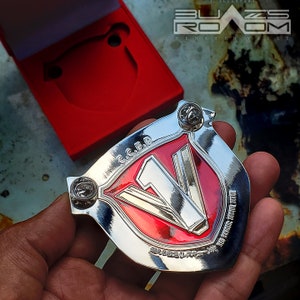 Power Rangers Lightspeed Rescue Metal Badge Prop Replica Gift of Red ...