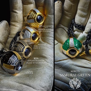 Power Rangers Ninja Storm Metal Morpher Amulet Gift for Green Ranger ...