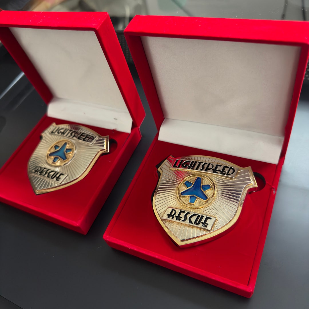 FLAWED DISCOUNTED Solid Metal Junior LSR Ranger Badge 1:1 Prop Replica ...