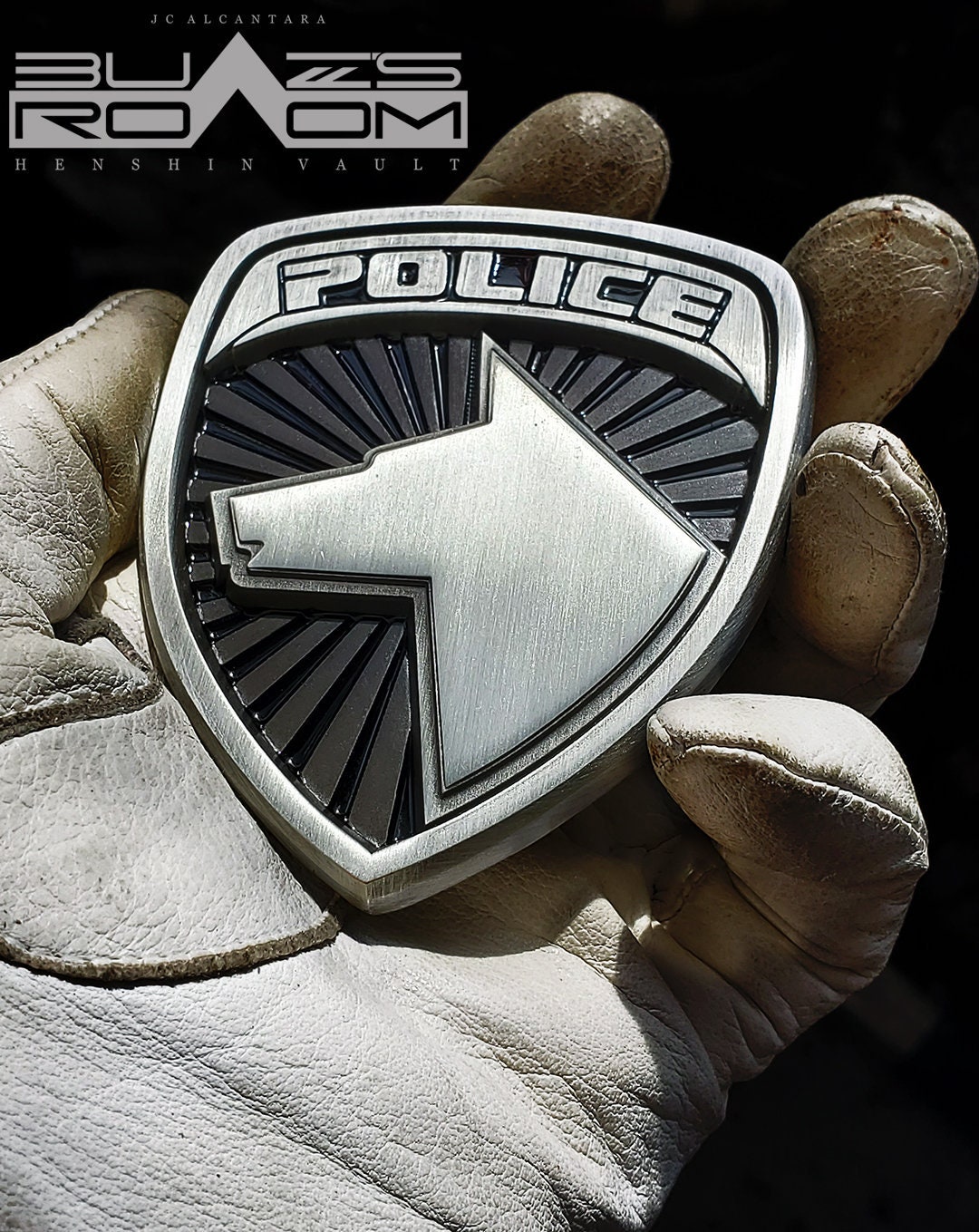 Standard SPACE PATROL DEKA Academy Solid Metal Badge Version | Etsy