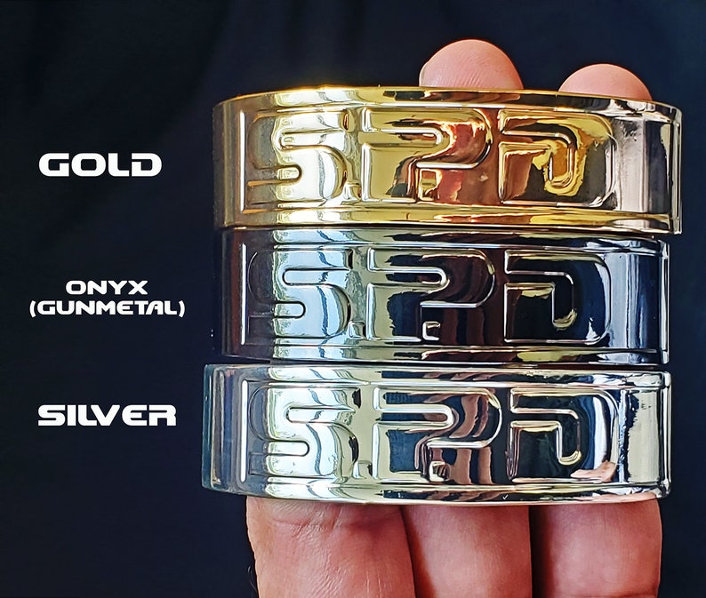 SPD Solid Metal Ranger Cuff Prop Replica Cosplay Dekaranger . - Etsy