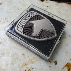 Standard SPACE PATROL DEKA Academy Solid Metal Badge Version 2.0 - Etsy