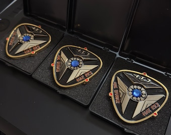 Standard Time Traveler Cosplay Metal Badge 2.0 Prop Replica Ranger ...