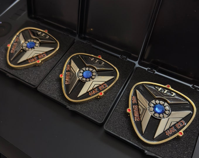 Standard Time Traveler Cosplay Metal Badge 2.0 Prop Replica Ranger ...