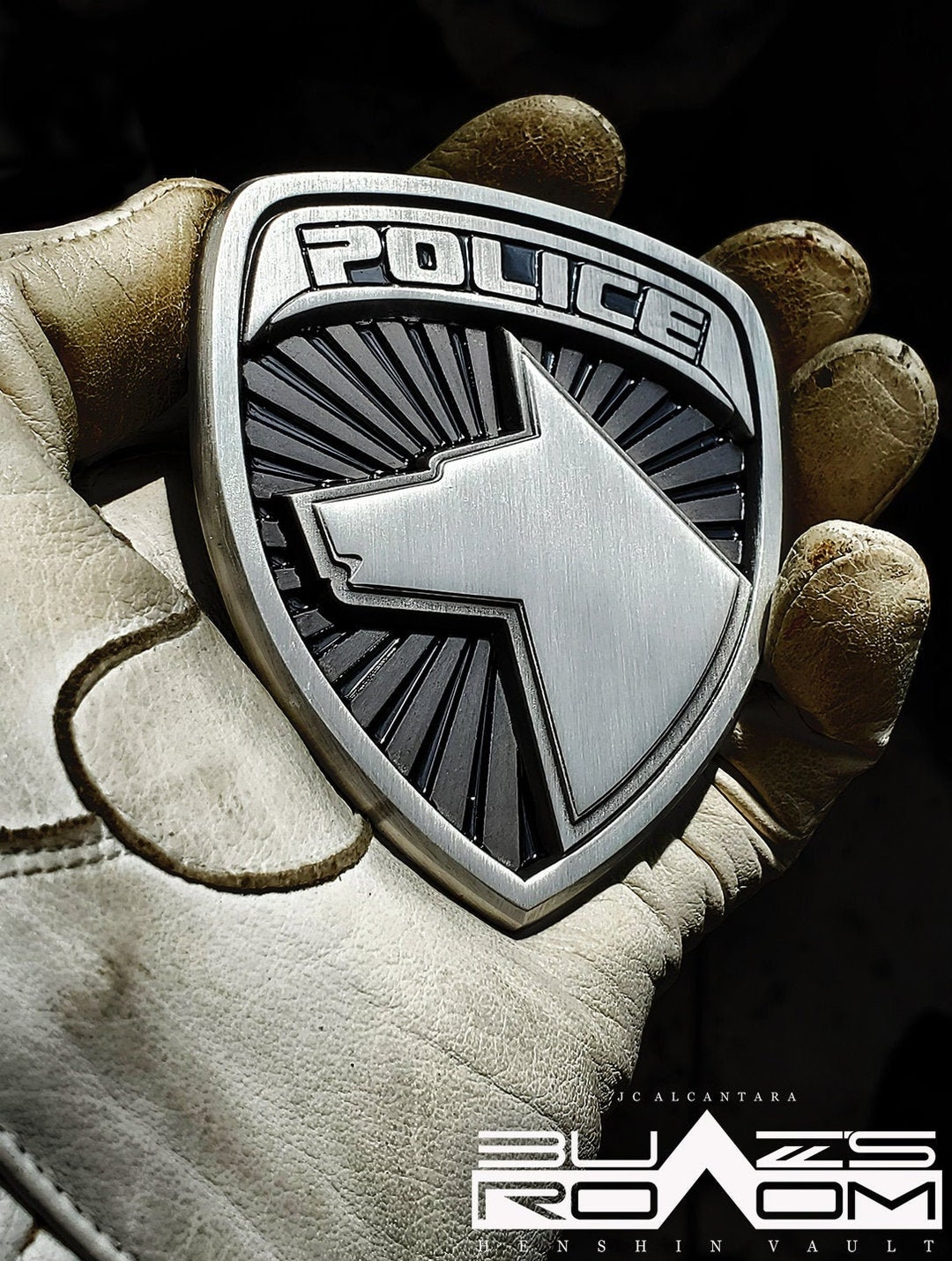 Standard SPACE PATROL DEKA Academy Solid Metal Badge Version 2.0 - Etsy