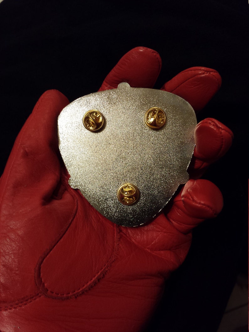 Time Traveler Quantum Fire Red Badge Metal Prop Concept Time Ranger ...