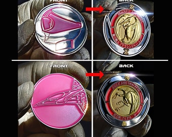 Pink Ranger Power Coin | Etsy