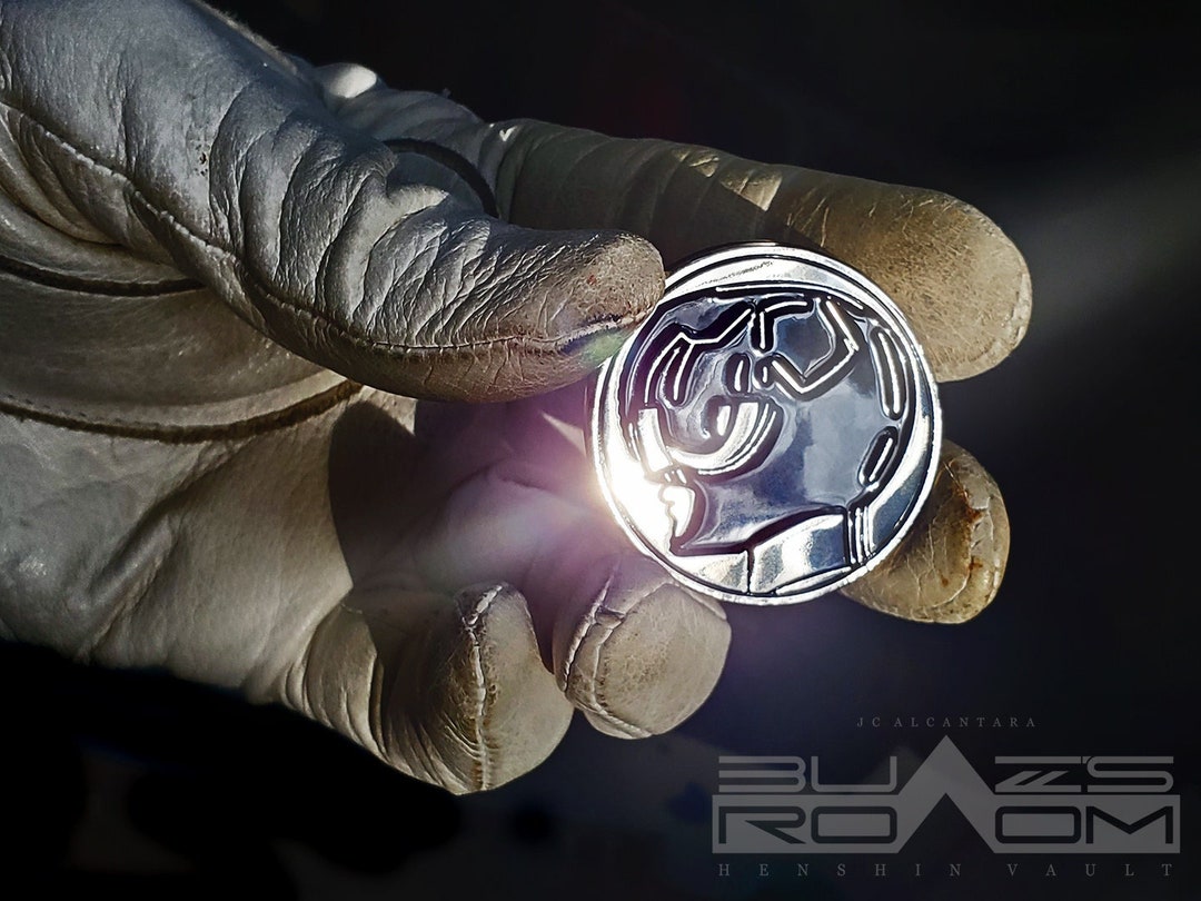 Zyumetal 1 BLACK Metal Coin Mastodon Ranger Power Challenge Coin - Etsy