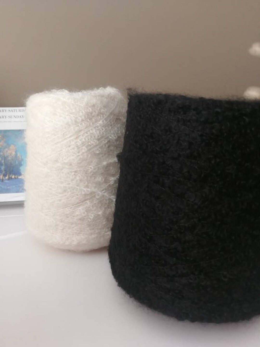 Clearance Sale/ Mohairwool Yarn /boucle Mohair Blend Yarn/ Soft Yarn ...