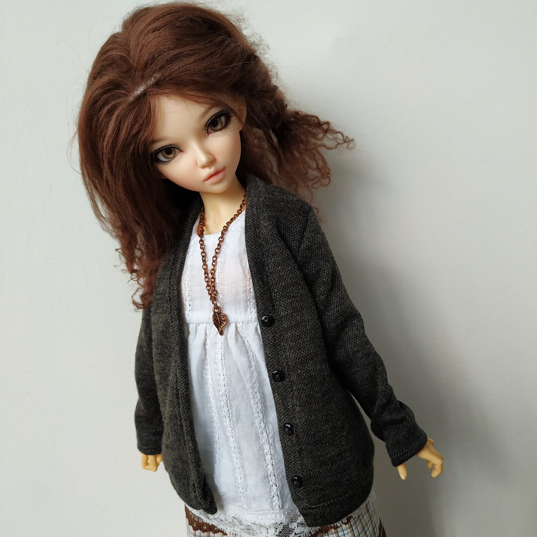 PREORDER Minifee Charcoal Cardigan Sweater Minifee Clothes - Etsy