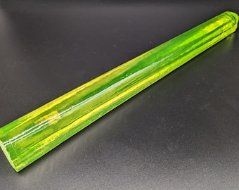 Uranium Glass Block - Etsy