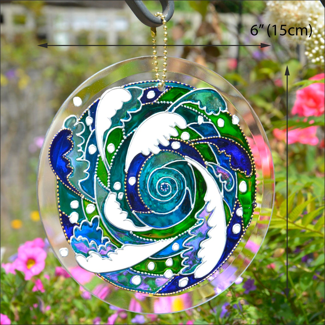 Oriental Ocean Great Wave Ornament for Japanese Garden READY | Etsy