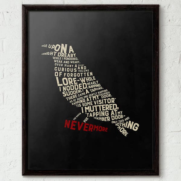Edgar Allan Poe Art - Etsy