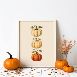 Modern Farmhouse Fall Typography Art, Printable Autumn Wall Decor ...