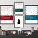 Noel Art Print Noel Modern Christmas Monochrome Christmas - Etsy