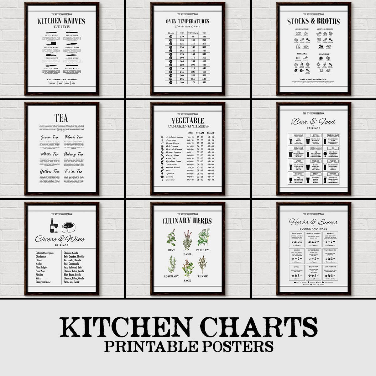 Digital Poster Kitchen Kitchen Decor Kitchen Art Recipe - Etsy